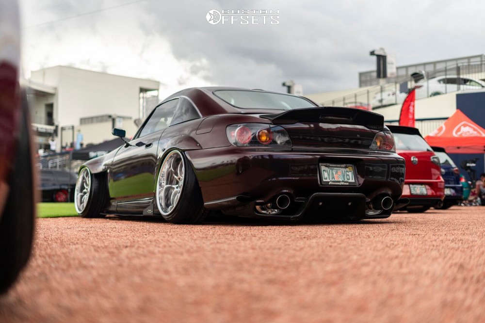 2008 Honda S2000 with 18x10 0 Work VS SS and 215/35R18 Achilles Atr ...