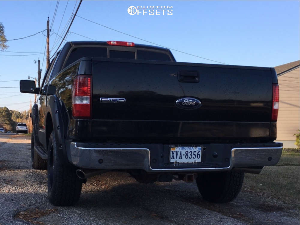 2008 Ford F-150 with 18x9 0 Dropstars 645b and 265/70R18 Nitto Terra ...