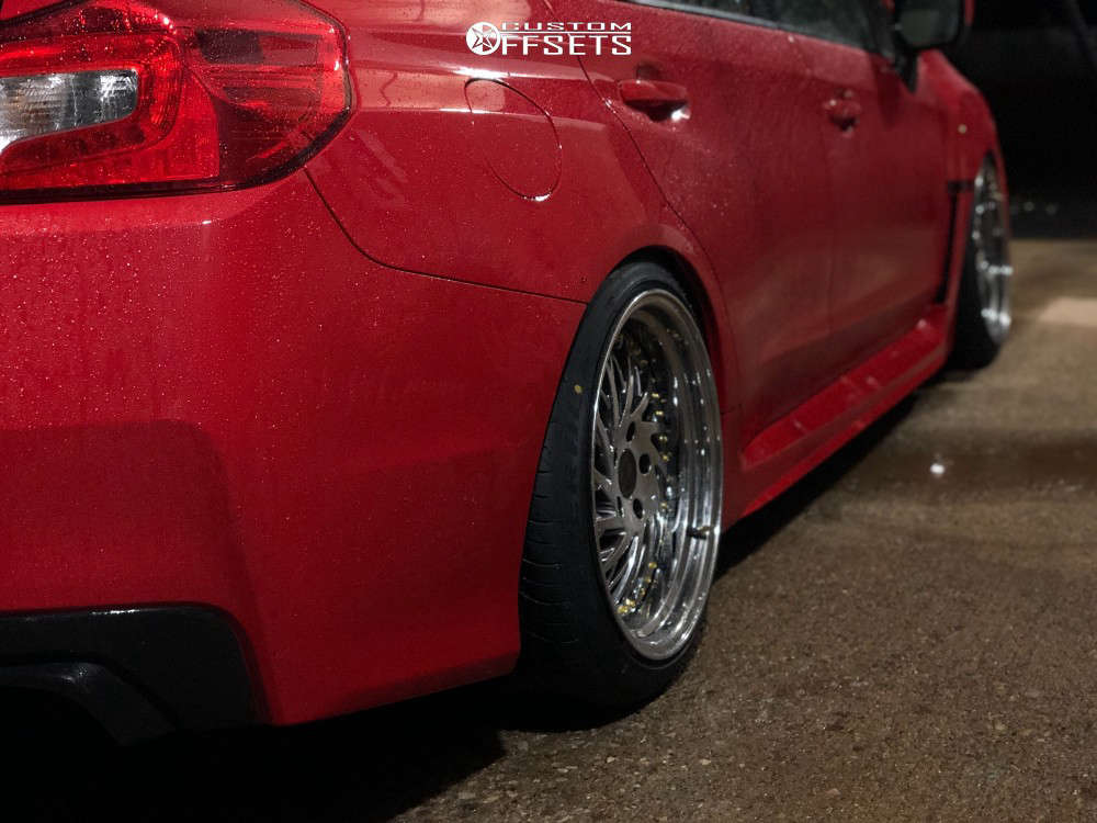 2018 Subaru WRX with 18x9.5 35 Aodhan Ds03 and 225/40R18 Federal 595 Rs-r and Coilovers | Custom ...