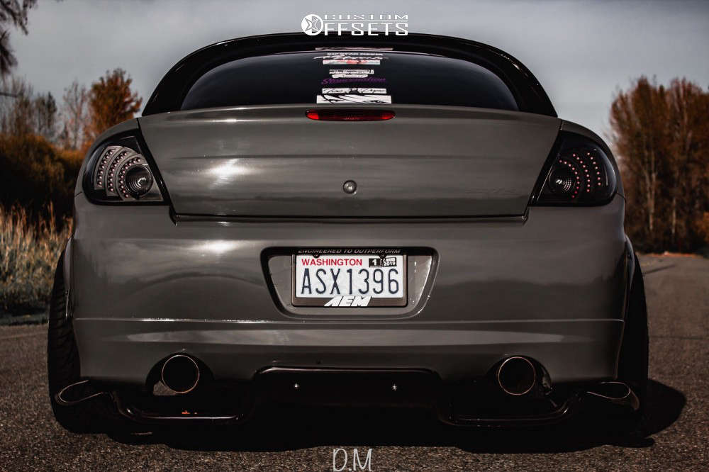 2003 Dodge Neon with 18x9.5 10 Cosmis Racing XT-206R and 255/35R18 ...