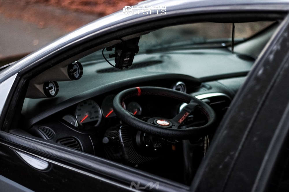 2003 Dodge Neon with 18x9.5 10 Cosmis Racing XT-206R and 255/35R18 ...