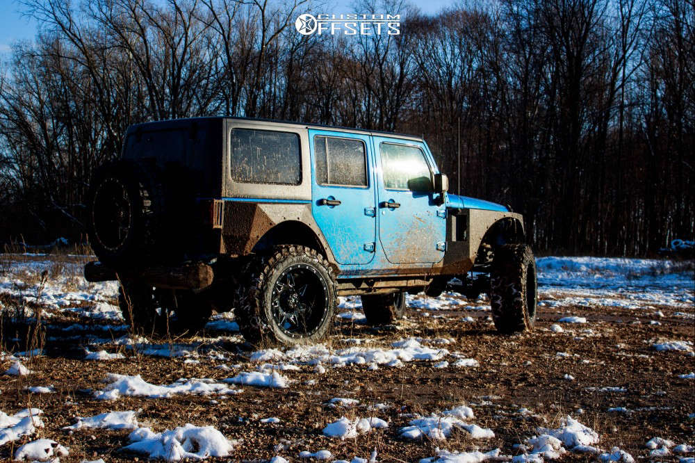 2015 Jeep Wrangler with 22x12 -44 RBP 71r and 37/13.5R22 Gladiator ...