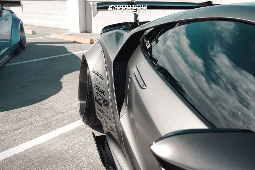 2017 Acura NSX with 20x10 -10 Tecnocraft Forged DocZilla Custom and 245 ...