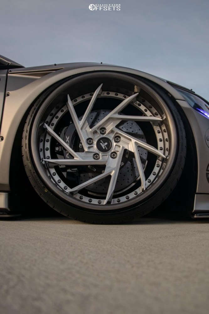 2017 Acura NSX with 20x10 -10 Tecnocraft Forged DocZilla Custom and 245 ...