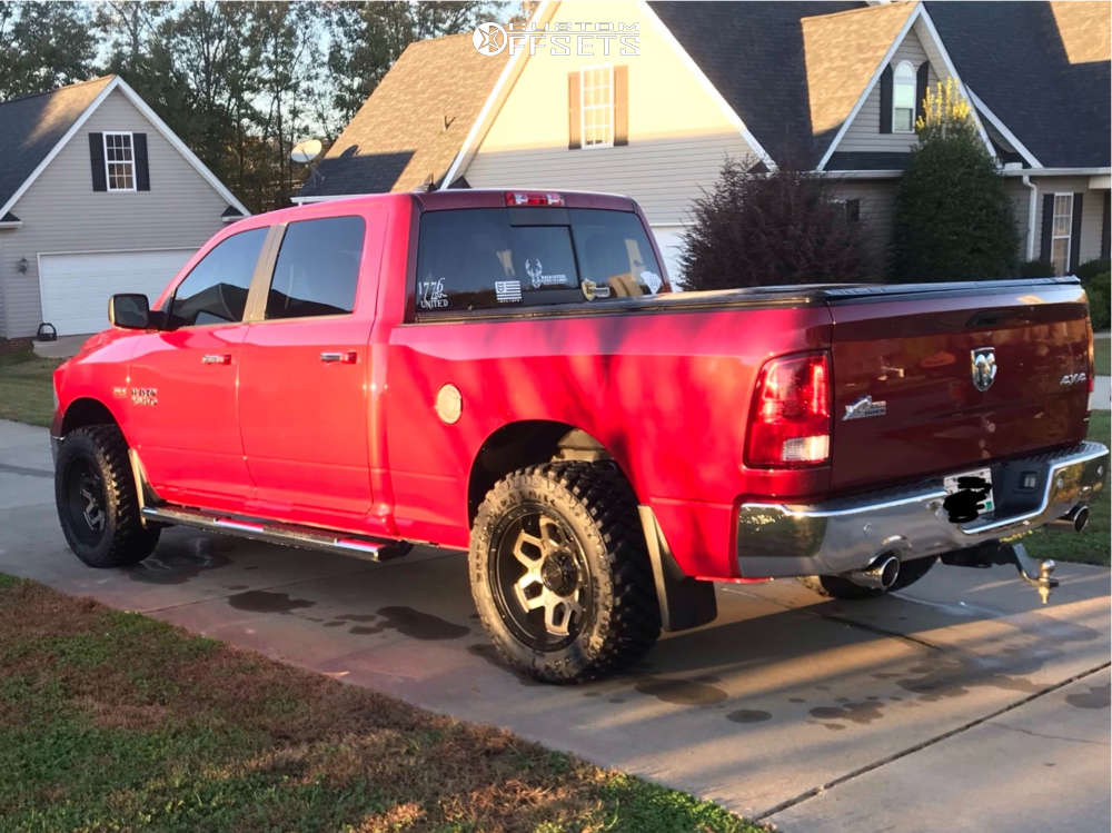 2014 Ram 1500 with 20x10 -25 Ultra Warlock and 33/12.5R20 Firestone ...