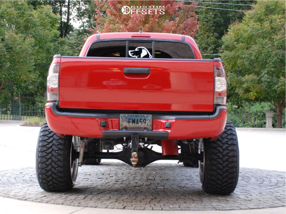 2012 Toyota Tacoma with 24x14 -73 American Force Atom Ss and 33/12.5R24 ...
