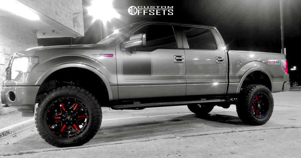 2012 Ford F-150 with 20x12 -44 RBP and 35/12.5R20 Road One Cavalry M/t ...
