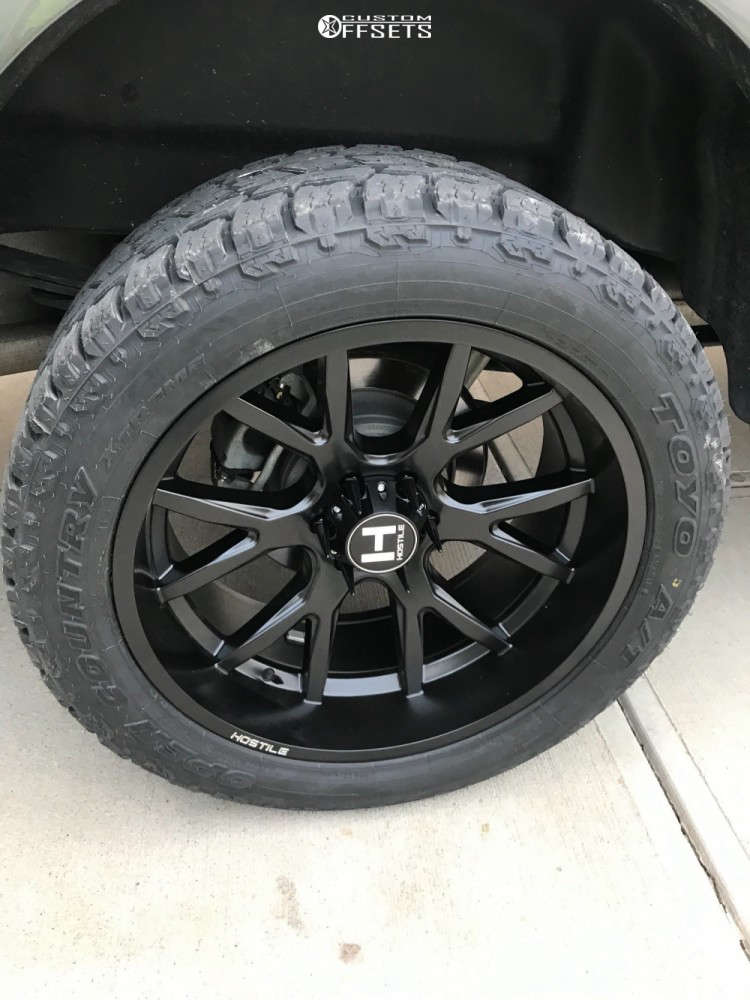 2016 Ford F-150 with 22x10 -25 Hostile Rage and 33/12.5R22 Toyo Tires ...