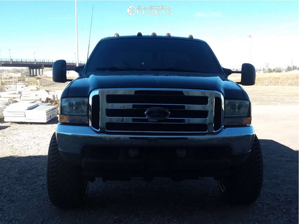 2003 Ford F-250 Super Duty with 22x14 -76 Moto Metal Mo962 and 325 ...