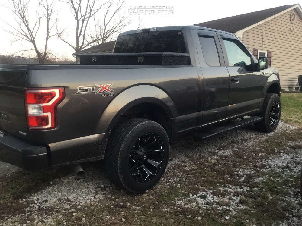 2018 Ford F-150 with 20x10 -18 Fuel Assault and 275/55R20 Hankook ...
