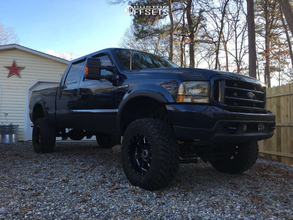 2002 Ford F-250 Super Duty with 18x10 -24 Moto Metal Mo962 and 35/12 ...