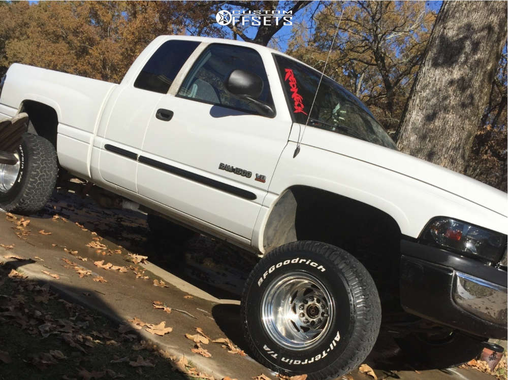 2001 Dodge Ram 1500 with 15x12 -51 Billet Specialties GT53 and 32/11 ...