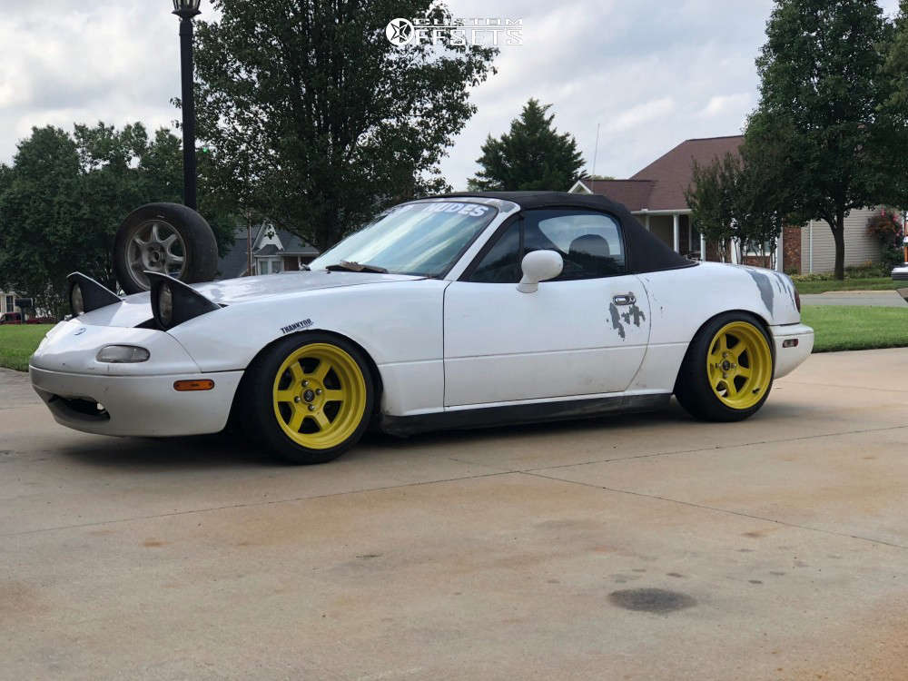 1993 Mazda MX-5 Miata Wheel Offset Nearly Flush Coilovers | 524395 ...