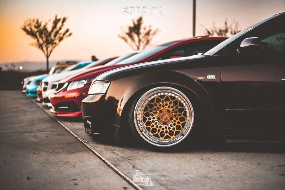 2002 Audi A4 Quattro with 18x11.5 -21 Radi8 3pc Forged and 215/40R18 ...