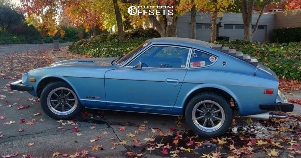 1977 Nissan 280Z with 16x7 0 Konig Rewind and 215/55R16 GT Radial ...