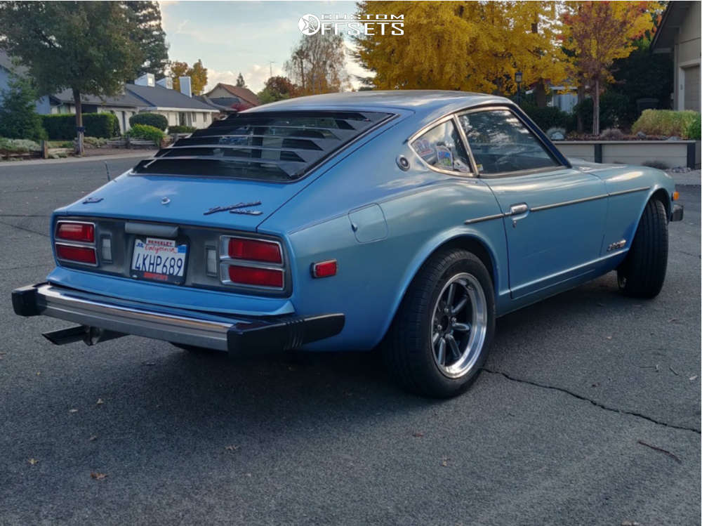 1977 Nissan 280Z with 16x7 0 Konig Rewind and 215/55R16 GT Radial ...