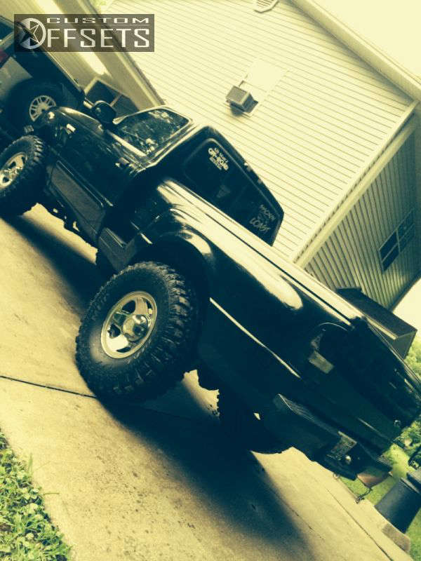 1995 Ford Ranger with 15x8 -12 Fuel Revolver and 33/12.5R15 Cordovan ...