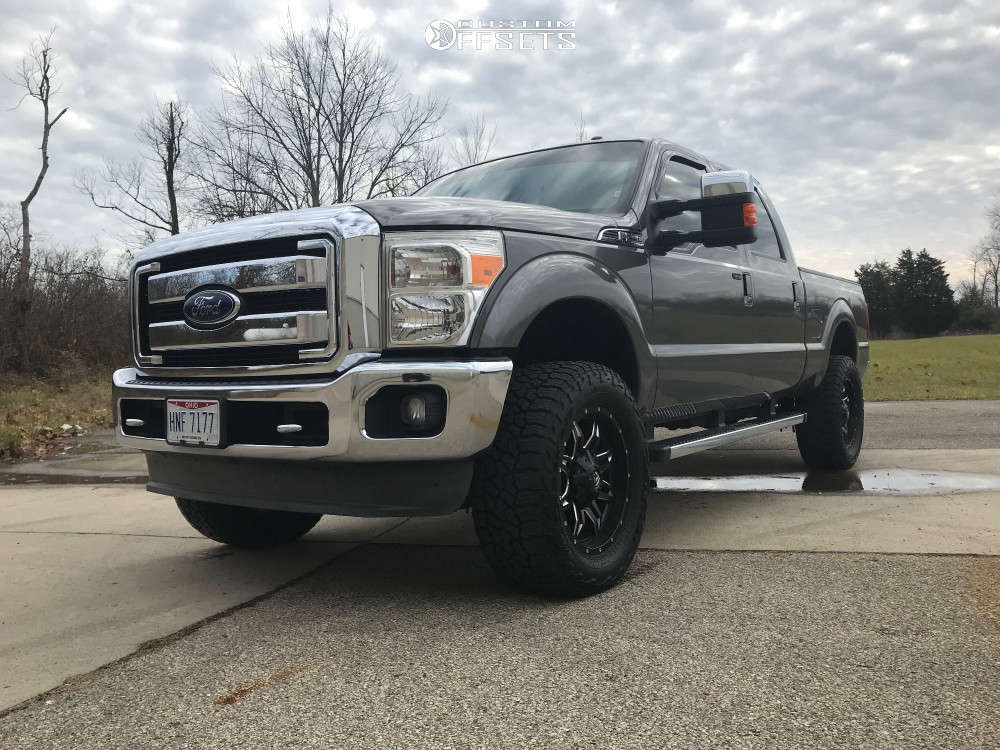 2013 Ford F-250 Super Duty with 20x9 1 Fuel Lethal and 35/12.5R20 ...