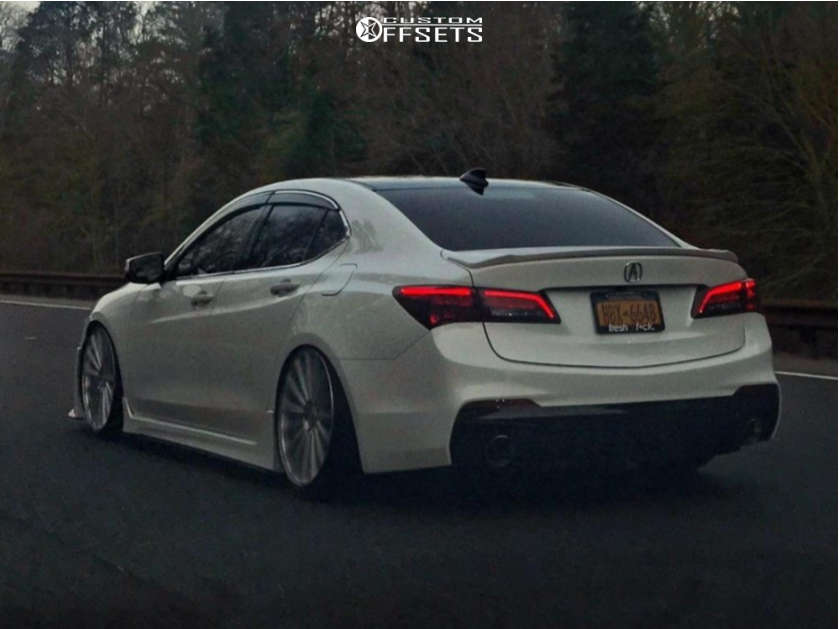 2015 Acura TLX with 20x9 40 Vossen Vfs2 and 225/35R20 Achilles Atr ...
