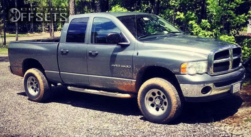 2005 Dodge Ram 1500 with 17x9 -6 Pro Comp Series 69 and 285/75R17 ...
