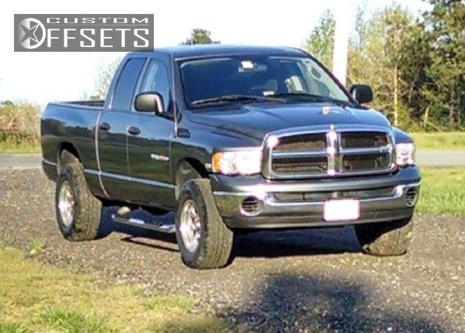 2005 Dodge Ram 1500 with 17x9 -6 Pro Comp Series 69 and 285/75R17 ...