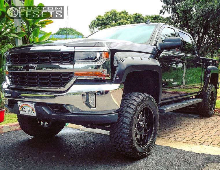2016 Chevrolet Silverado 1500 with 20x9 0 LRG 104 and 35/12.5R20 Pro ...