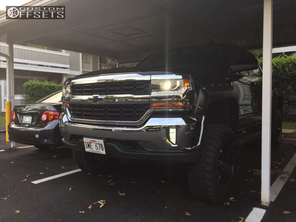 2016 Chevrolet Silverado 1500 with 20x9 0 LRG 104 and 35/12.5R20 Pro ...