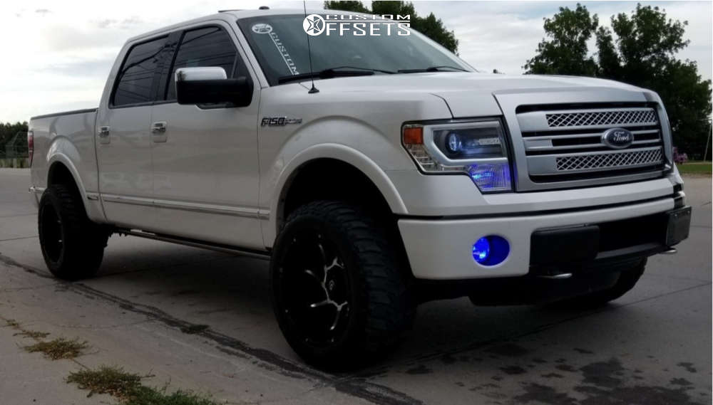 2013 Ford F-150 with 20x12 -51 Vision Prowler and 33/12.5R20 Road One ...