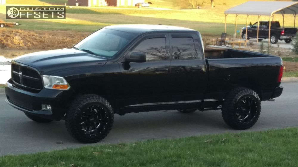 2012 Ram 1500 with 20x12 -44 Moto Metal MO962 and 35/12.5R20 Atturo ...