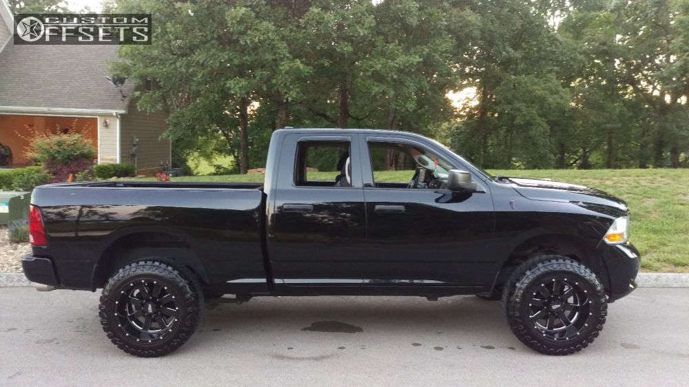 2012 Ram 1500 with 20x12 -44 Moto Metal MO962 and 35/12.5R20 Atturo ...