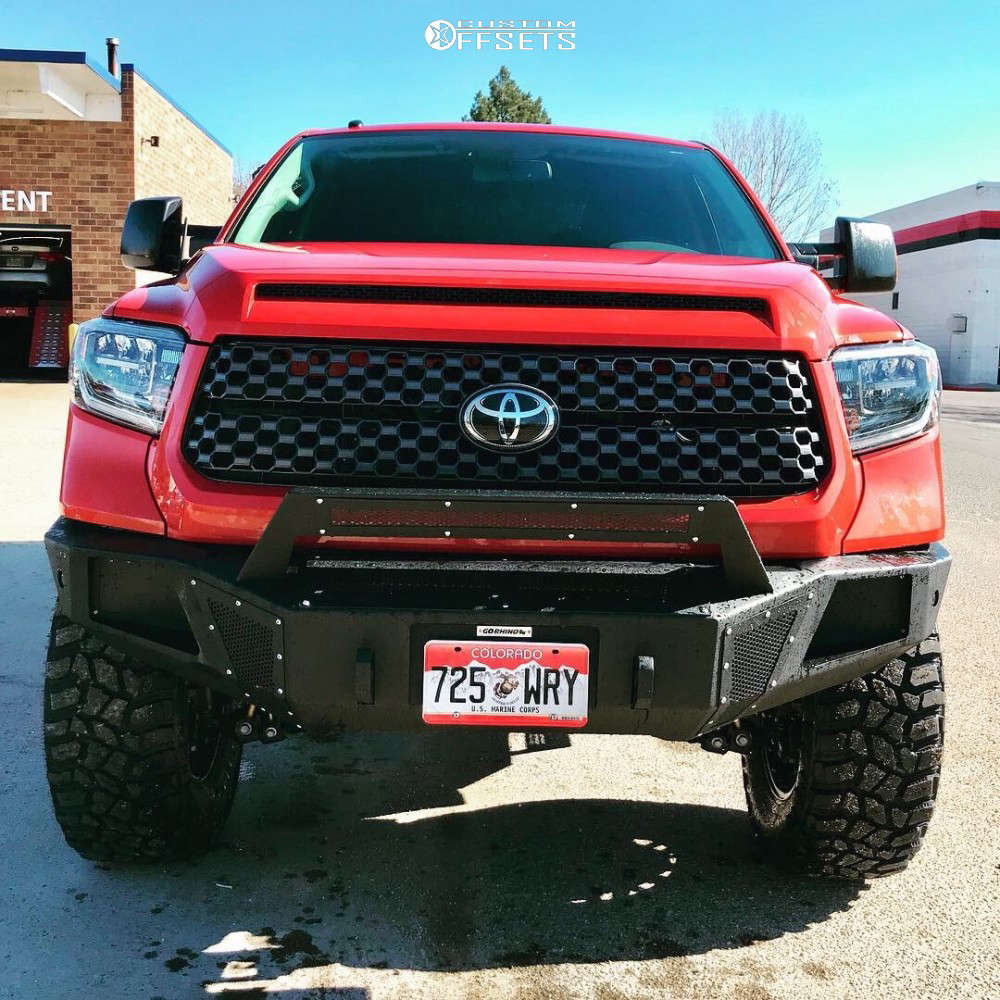 2018 Toyota Tundra with 20x9.5 12 Black Rhino Fury and 37/13.5R20 ...