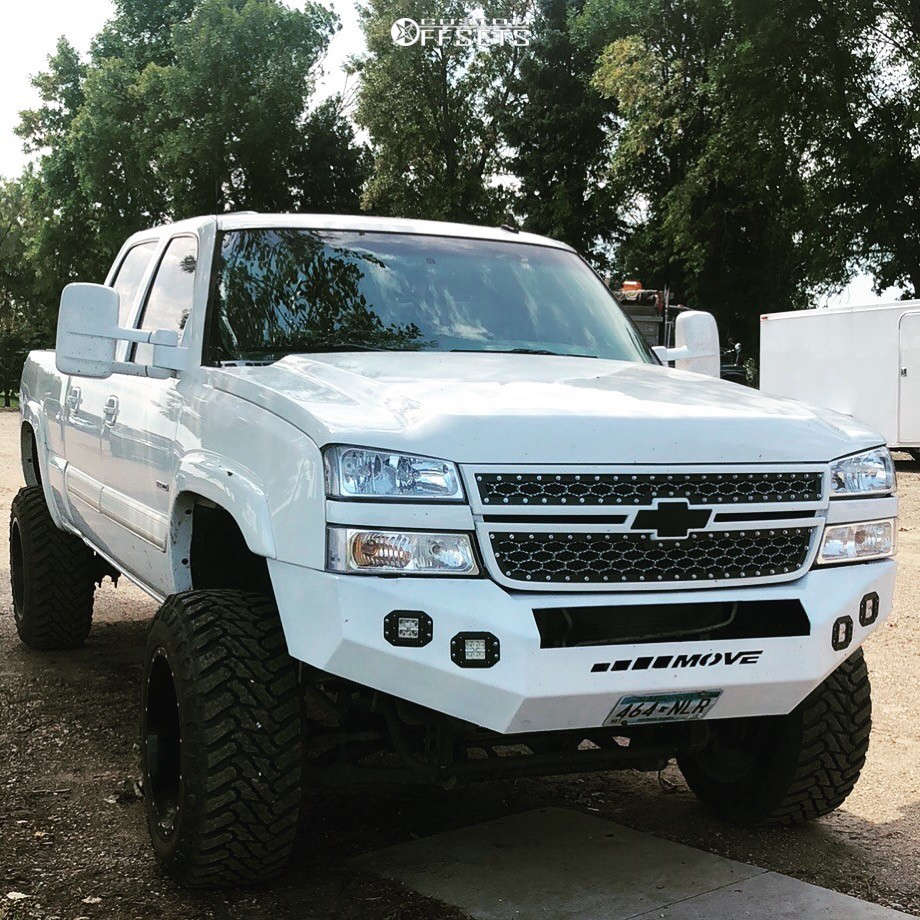 2006 Chevrolet Silverado 2500 HD with 20x12 -40 American Force Blade SS ...