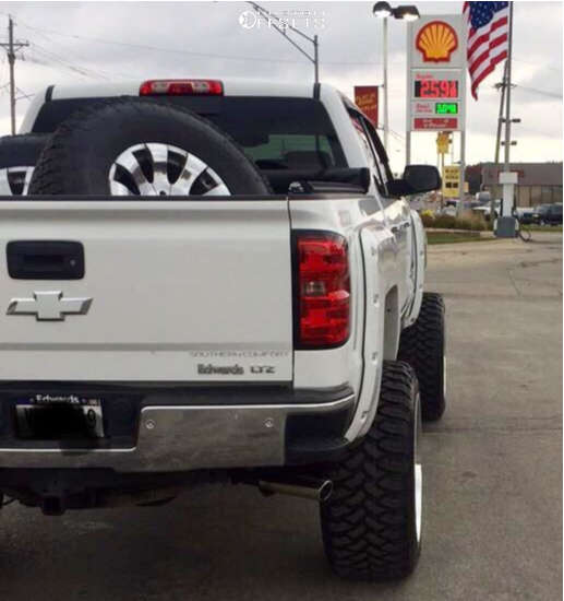 2015 Chevrolet Silverado 1500 with 24x14 -76 Hardcore Offroad Hc09 and ...