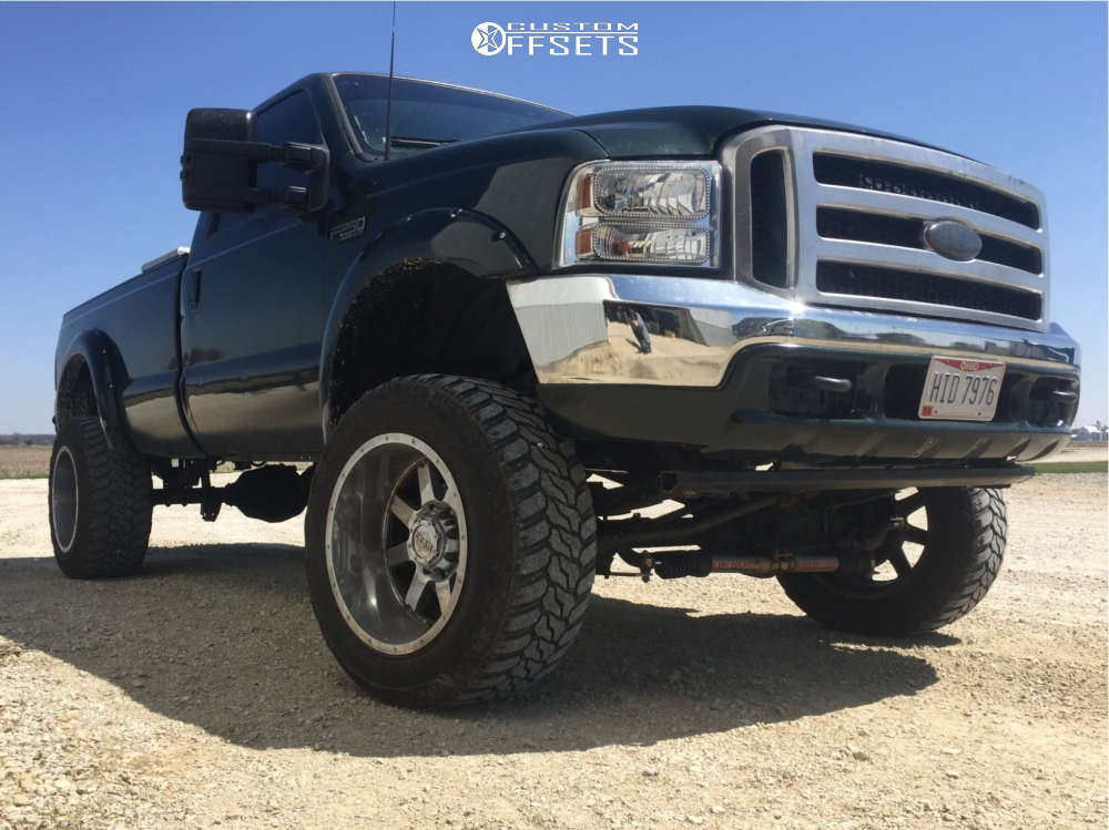 2000 Ford F-250 Super Duty with 20x12 -44 Moto Metal Mo962 and 35/12 ...