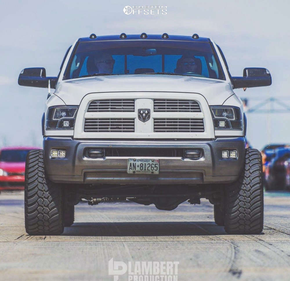 2010 Dodge Ram 2500 with 24x14 -76 Dropstars 654bm and 35/13.5R24 AMP ...