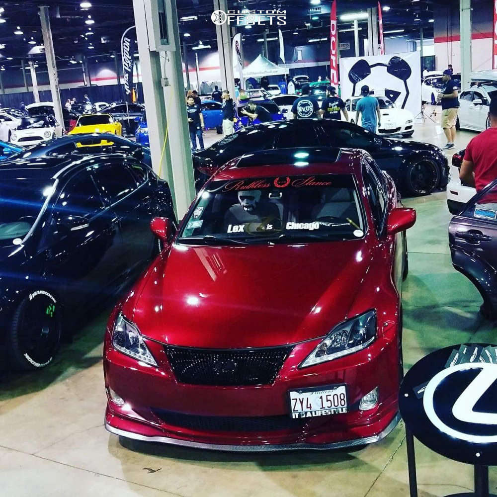 2006 Lexus IS250 with 19x8.5 42 Rohana Rc10 and 235/35R19 Nankang Ns-1 ...