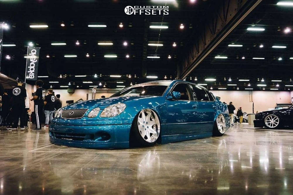 2001 Lexus GS430 with 19x11 0 Leon Hardiritt Waffe and 225/35R19 ...