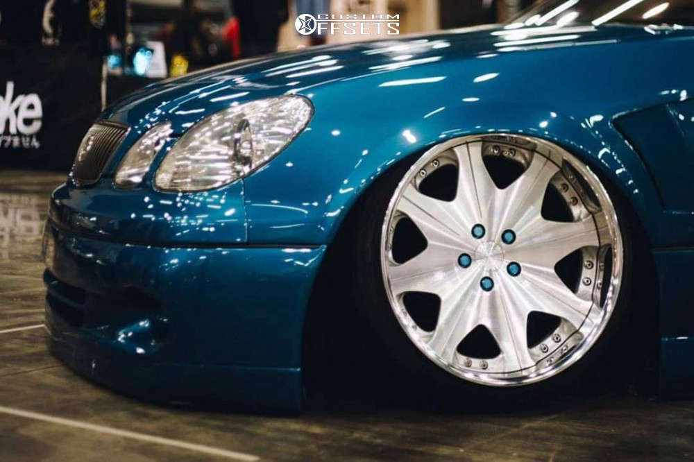 2001 Lexus GS430 with 19x11 0 Leon Hardiritt Waffe and 225/35R19 ...