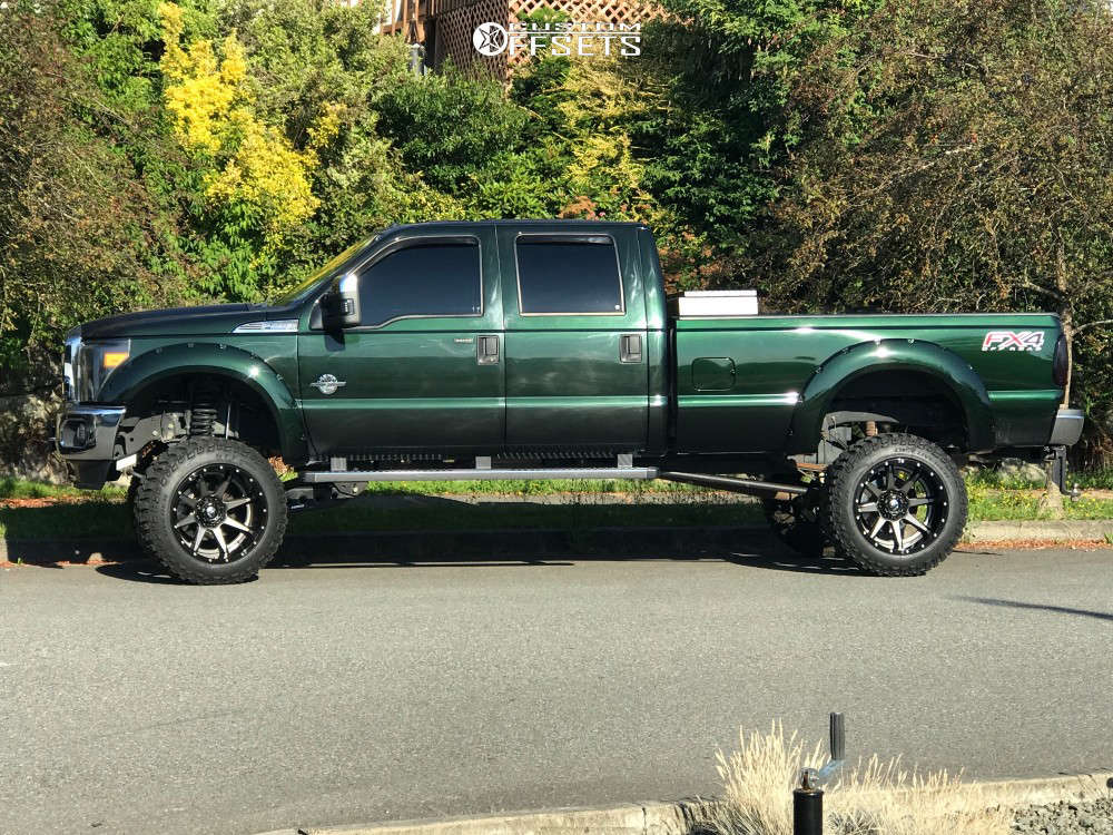 2014 Ford F-350 Super Duty with 22x14 -70 Fuel Rampage and 37/13.5R22 ...