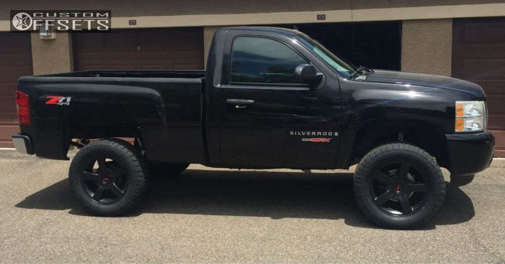 2008 Chevrolet Silverado 1500 with 20x8.5 22 OE Performance 112 and 305 ...