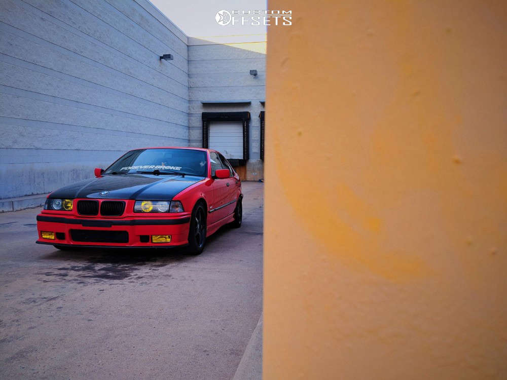 1997 BMW 328i with 17x8 40 SSR Integral A2 and 235/45R17 Nokian Entyre ...