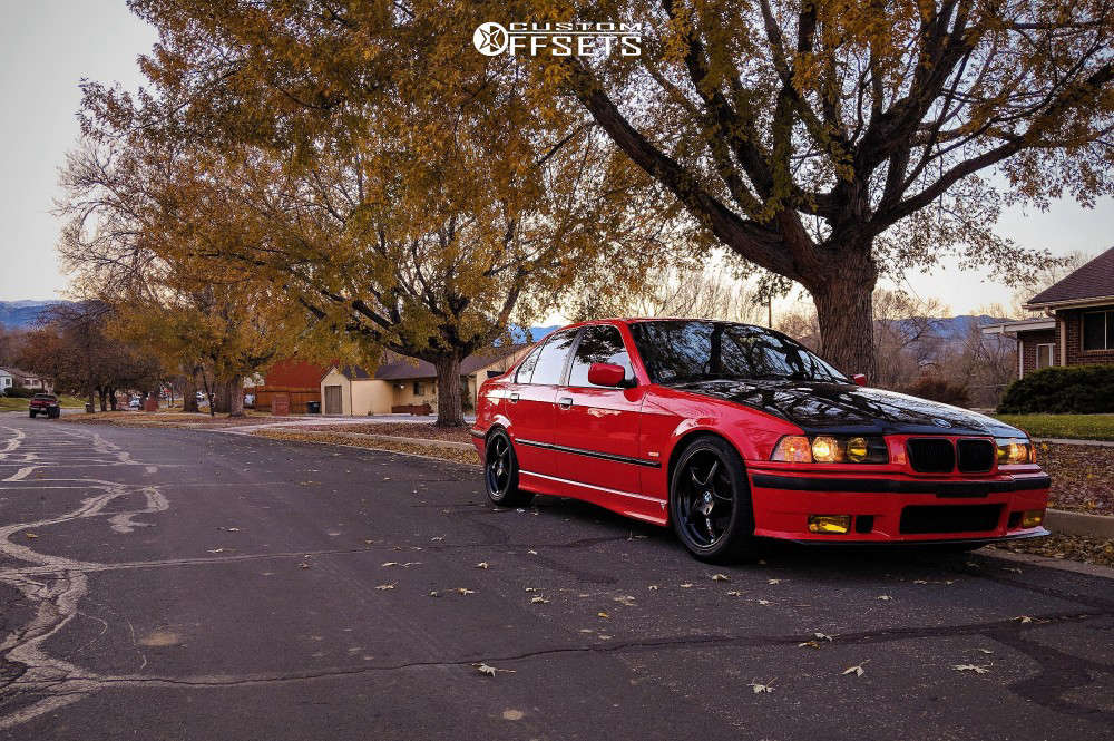 1997 BMW 328i with 17x8 40 SSR Integral A2 and 235/45R17 Nokian Entyre ...