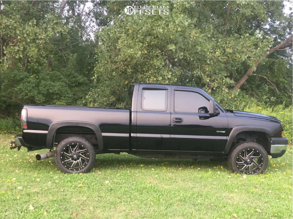 2005 Chevrolet Silverado 2500 HD Wheel Offset Slightly Aggressive Stock ...
