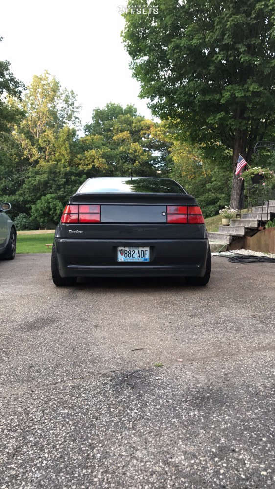 1990 Volkswagen Corrado with 17x8.5 35 RH P-Rad and 215/40R17 Yokohama ...