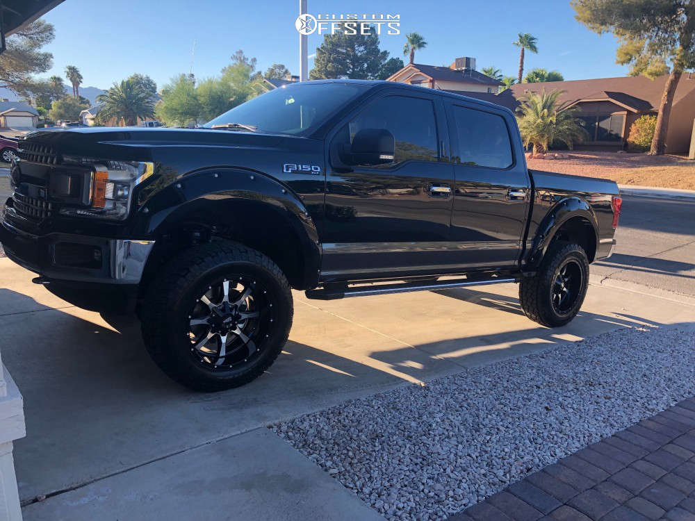 2018 Ford F-150 with 20x12 -44 Moto Metal Mo970 and 35/12.5R20 Radar ...
