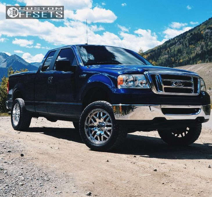 2008 Ford F-150 with 20x9 18 American Racing AR910 and 285/50R20 Nitto ...