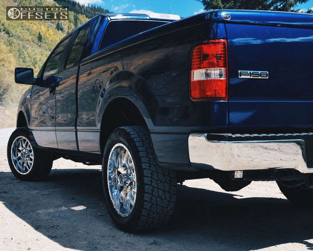 2008 Ford F-150 with 20x9 18 American Racing AR910 and 285/50R20 Nitto ...