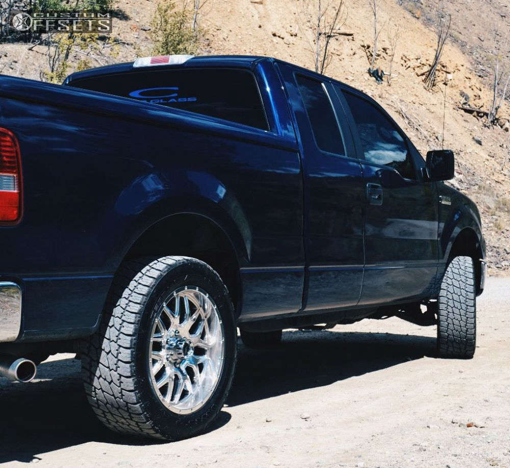 2008 Ford F-150 with 20x9 18 American Racing AR910 and 285/50R20 Nitto ...