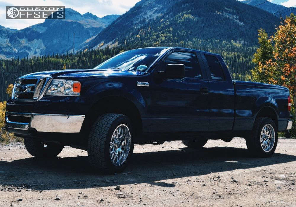2008 Ford F-150 with 20x9 18 American Racing AR910 and 285/50R20 Nitto ...