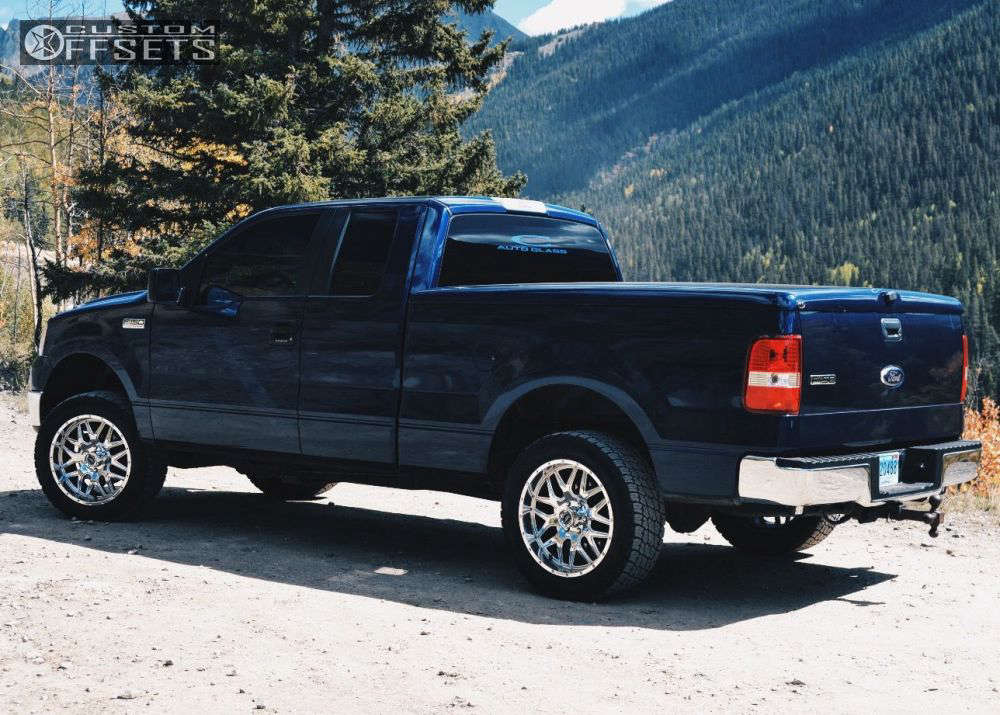 2008 Ford F-150 with 20x9 18 American Racing AR910 and 285/50R20 Nitto ...